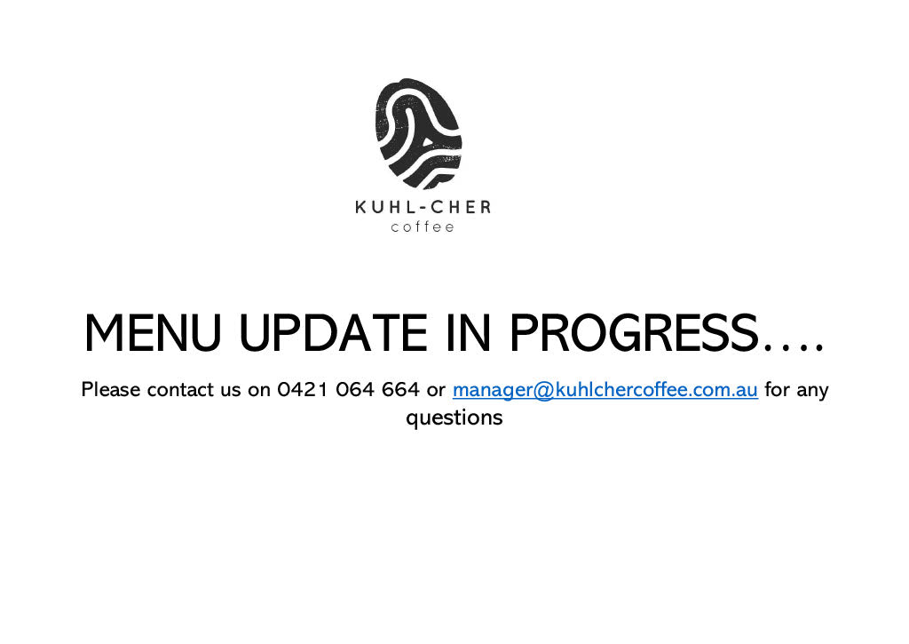 Menu – Kuhl-Cher